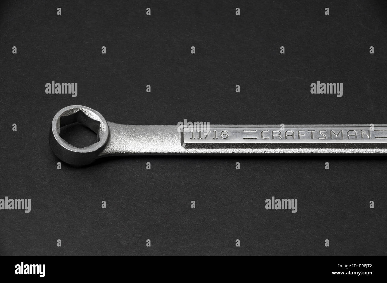 Craftsman 11/16," 6-Point Box Wrench Stock Photo - Alamy