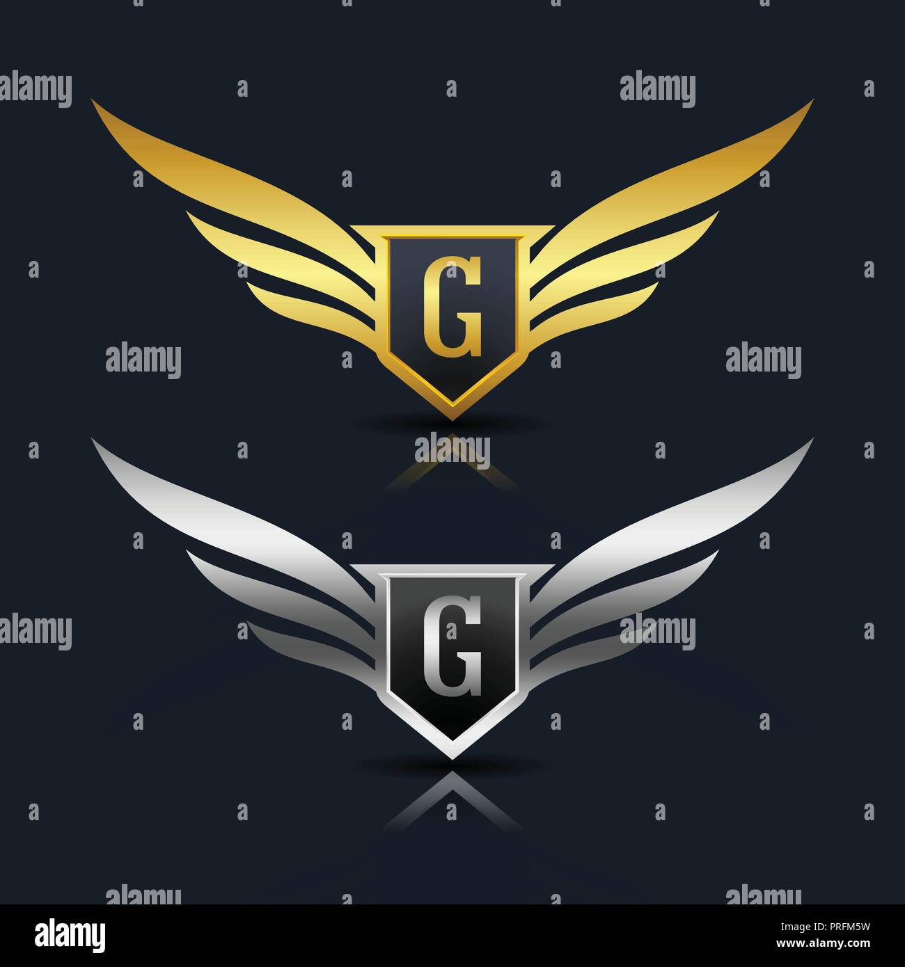Shield Letter G High Resolution Stock Photography and Images - Alamy