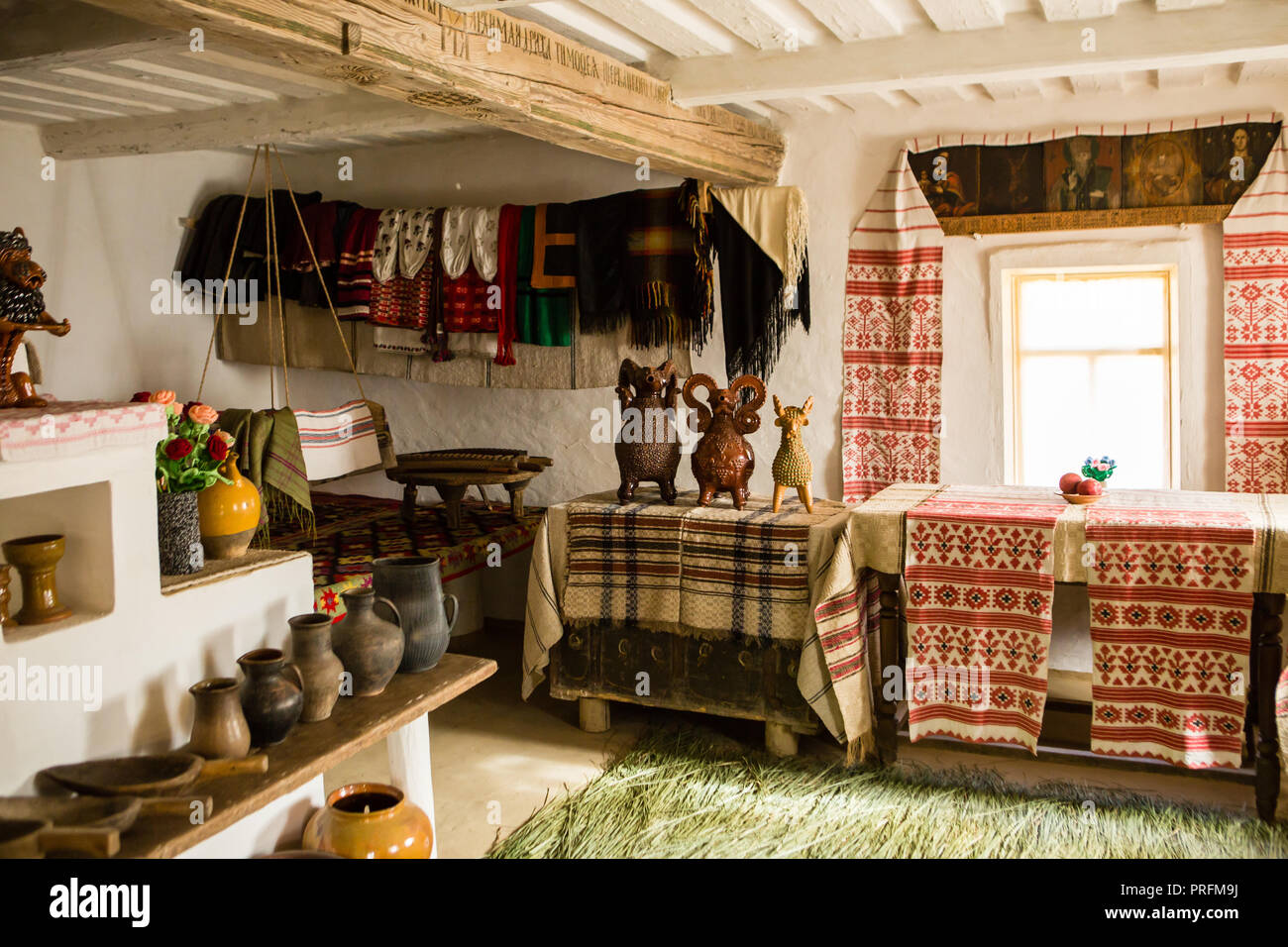 Ukrainian Peasant Home Interior High Resolution Stock Photography and ...