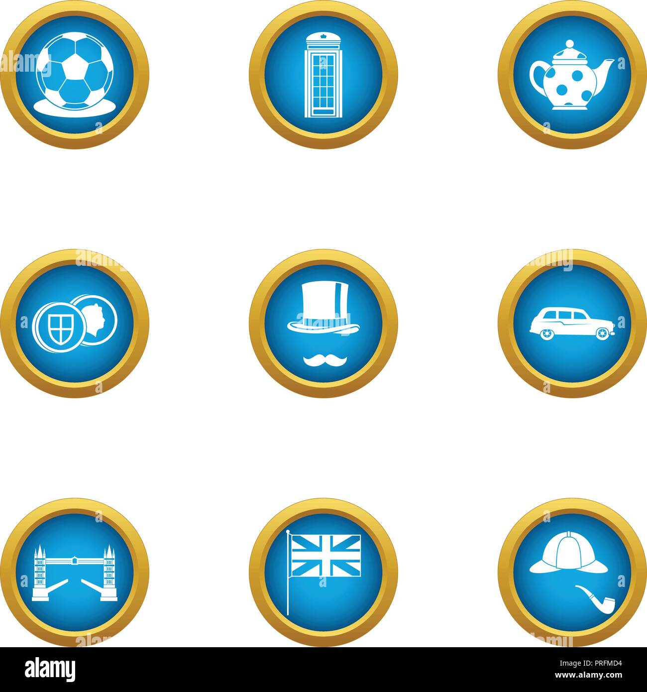 Flat south london Stock Vector Images - Alamy