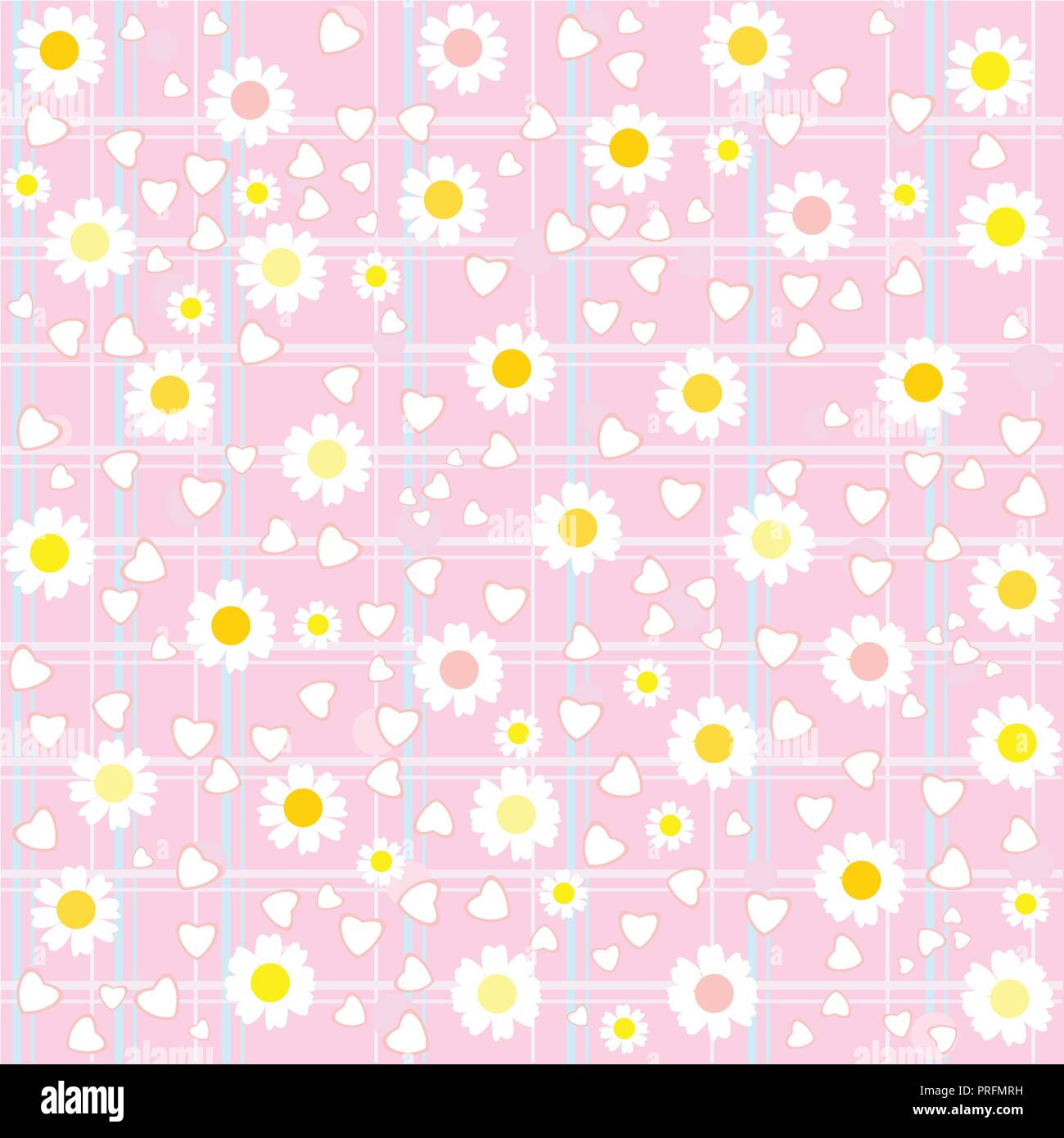 Cute flower pattern hi-res stock photography and images - Alamy