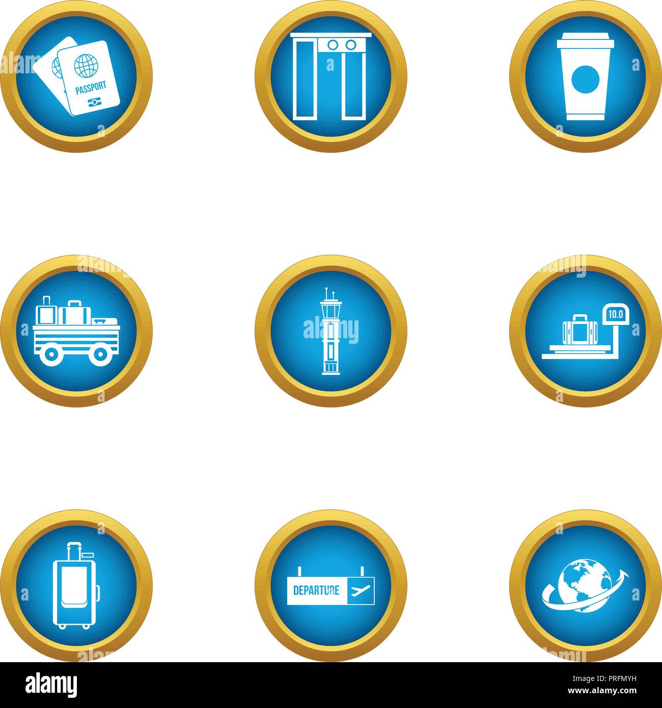 Airplane crossing Stock Vector Images - Alamy