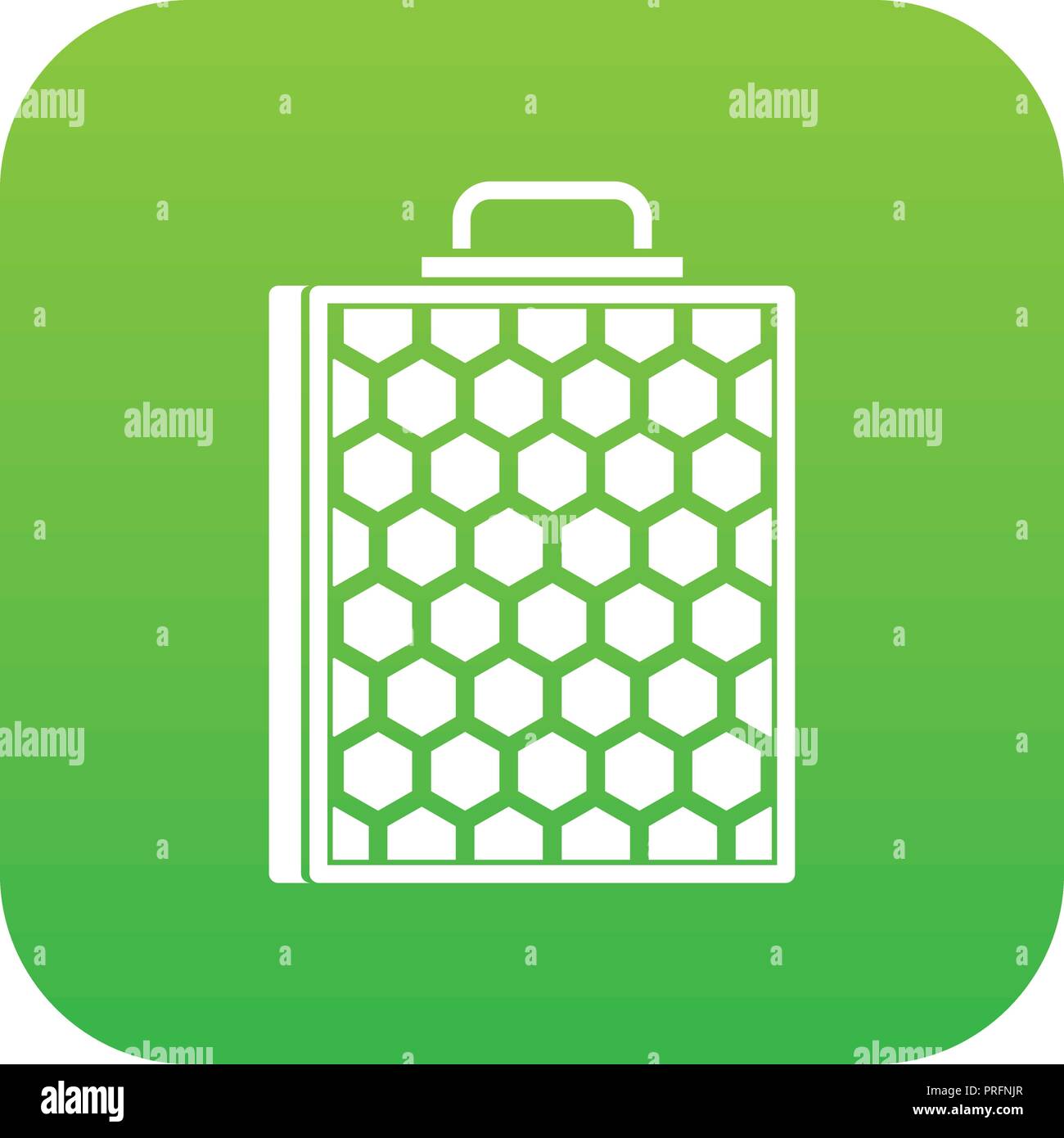 Honeycomb icon digital green Stock Vector Image & Art - Alamy
