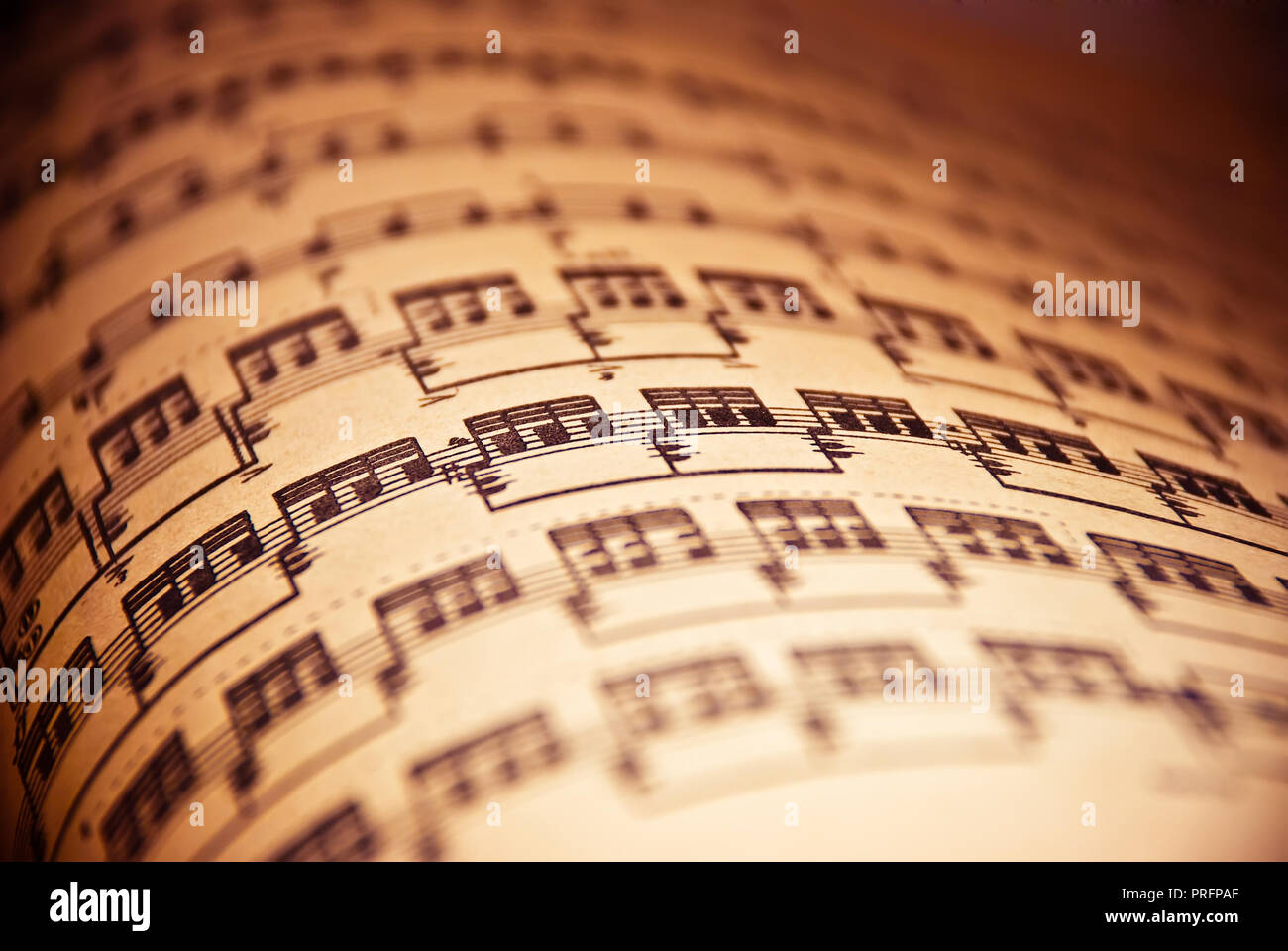 music background of classical notes Stock Photo - Alamy