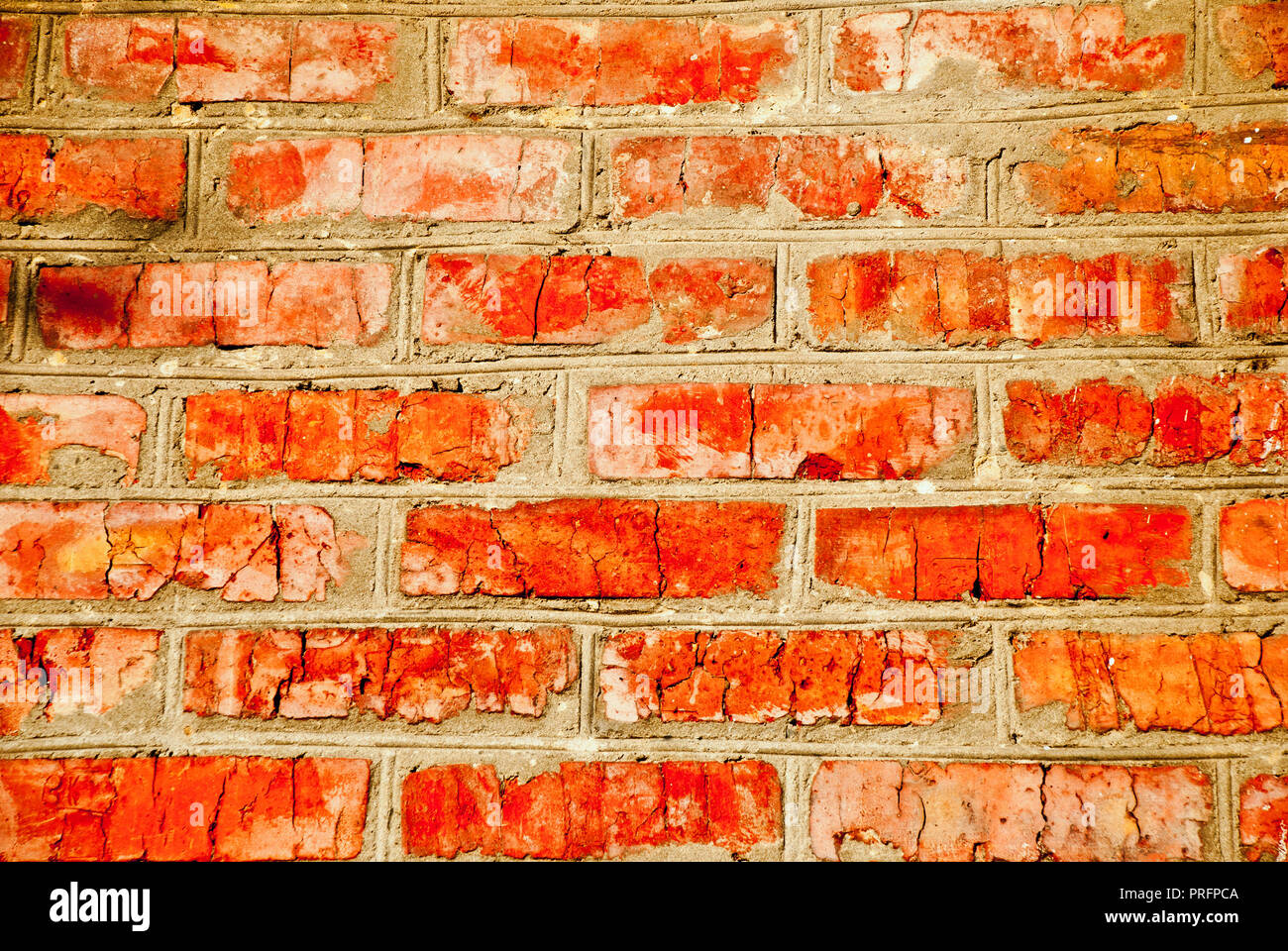 old red textured brick wall Stock Photo - Alamy