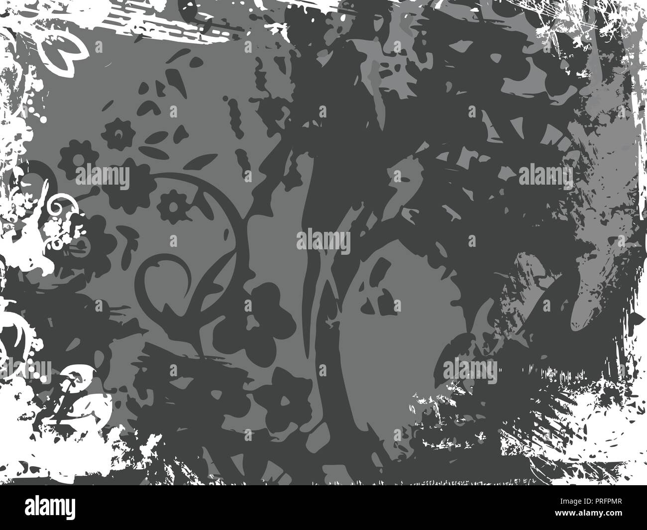 Background with grunge texture. Vector illustration Stock Vector Image ...