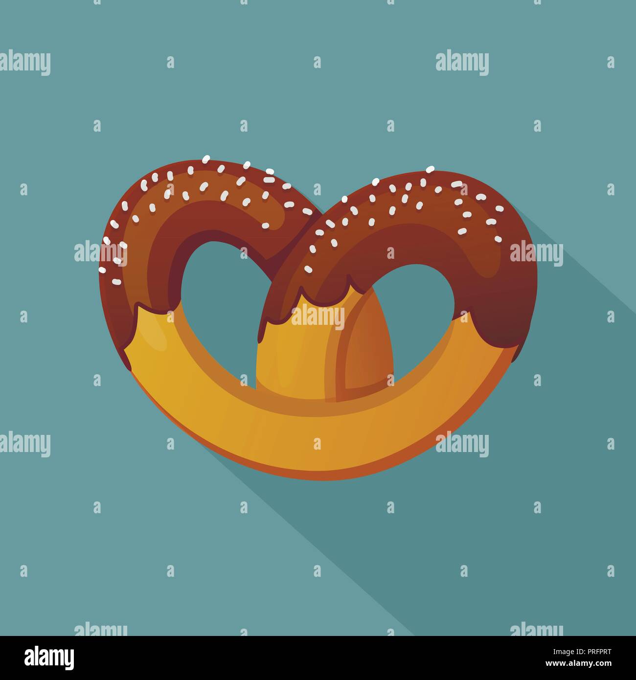 Brezel cartoon Stock Vector Images - Alamy