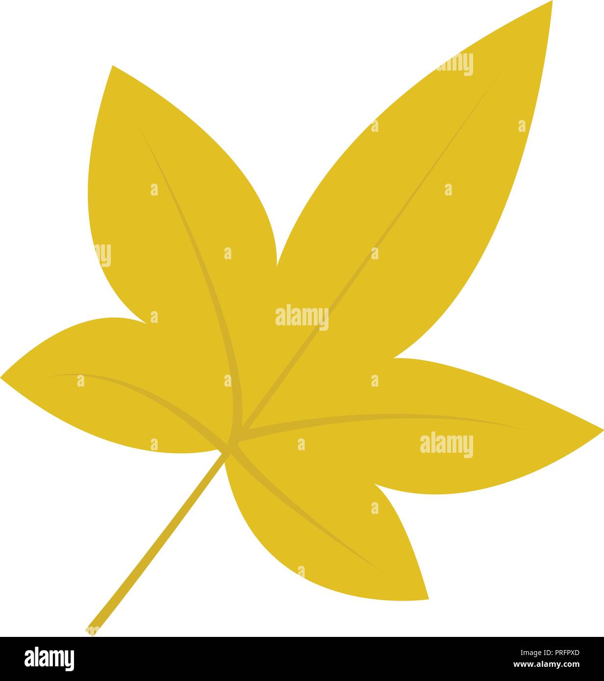 Chestnut leaf icon, flat style Stock Vector Image & Art - Alamy