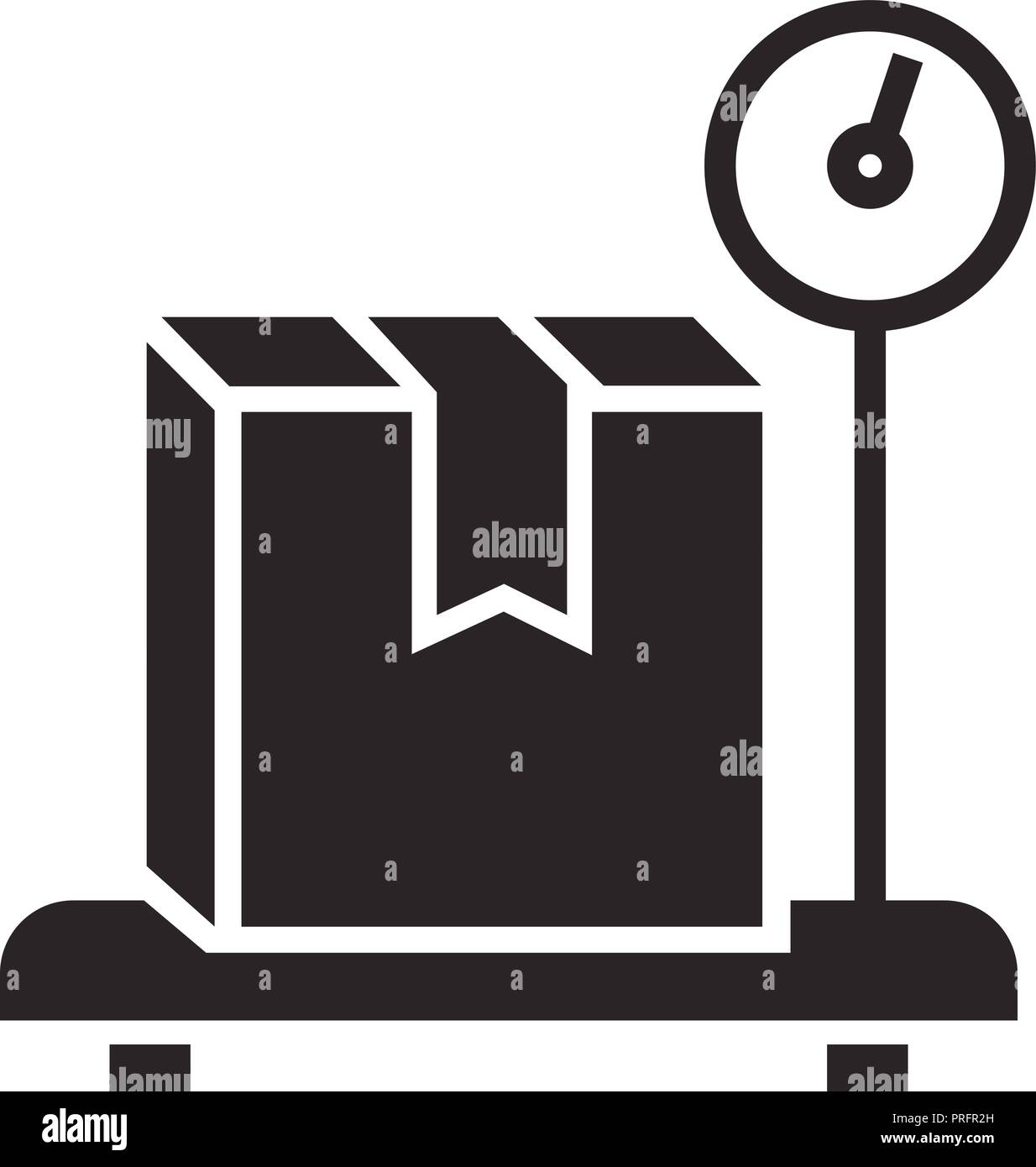 Weight delivery box icon, simple style Stock Vector Image & Art - Alamy