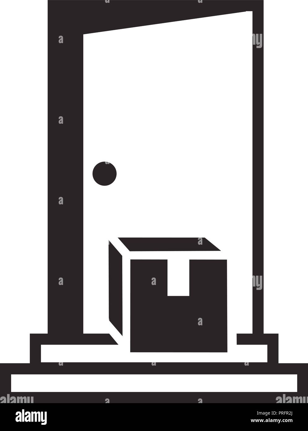 Home delivery box icon, simple style Stock Vector Image & Art - Alamy