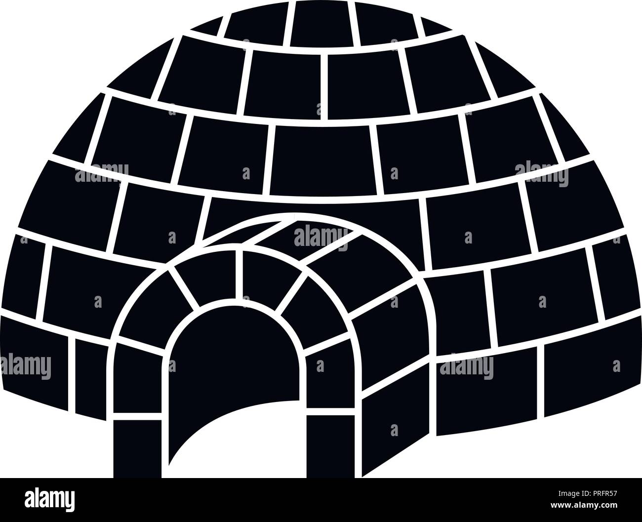 Igloo structure Stock Vector Images - Alamy