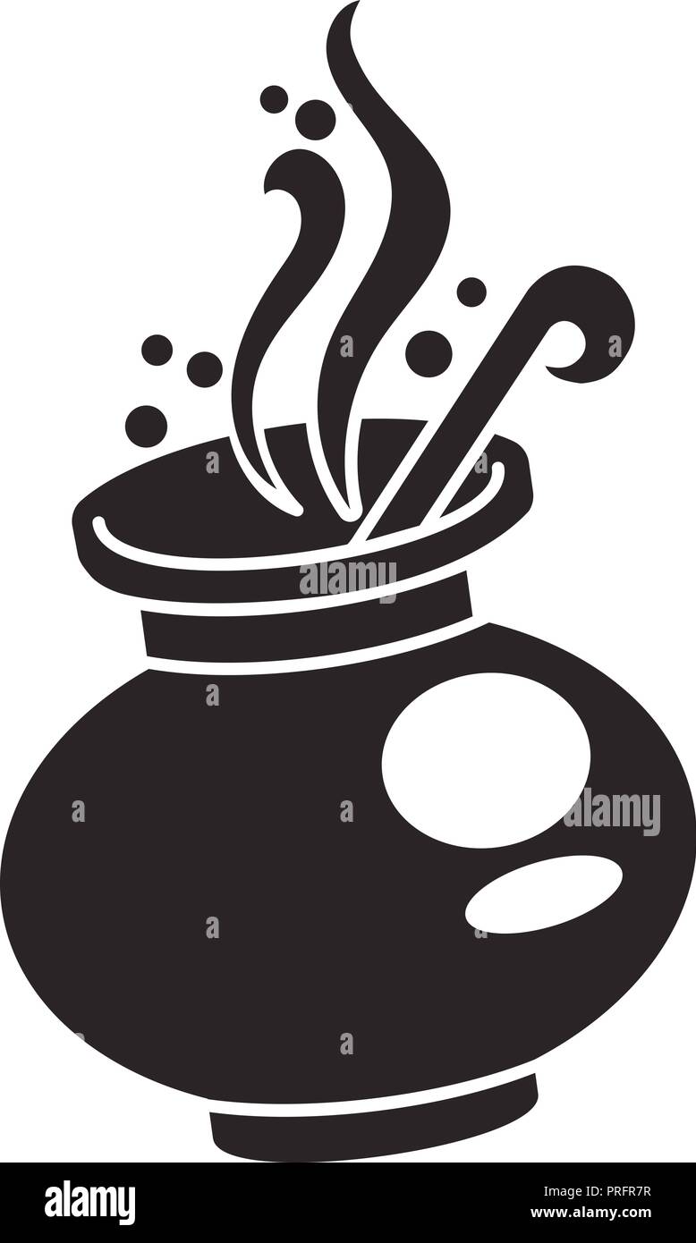 Magic cauldron icon, simple style Stock Vector Image & Art - Alamy