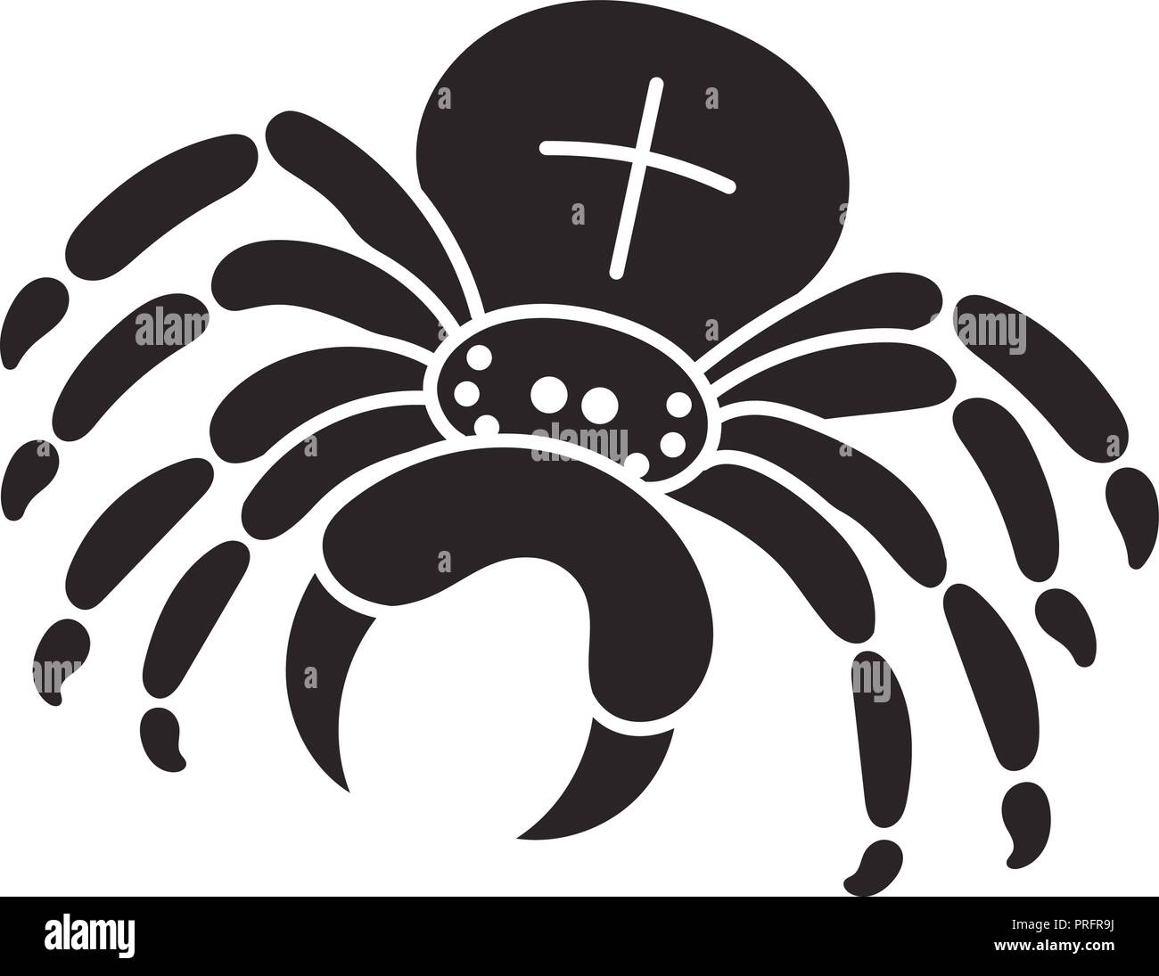 Cross spider icon, simple style Stock Vector Image & Art - Alamy