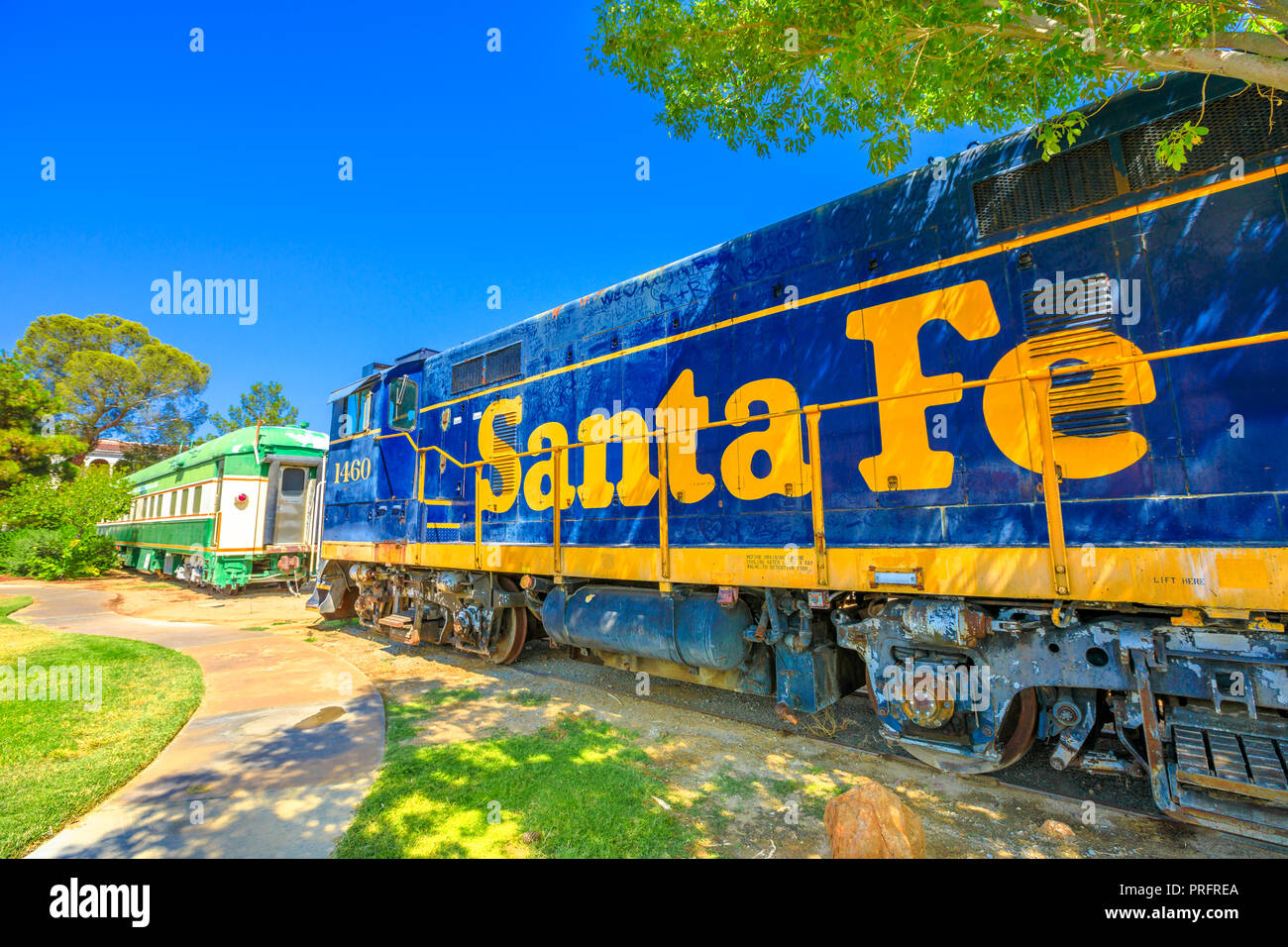 Old santa fe railroad hi-res stock photography and images - Alamy