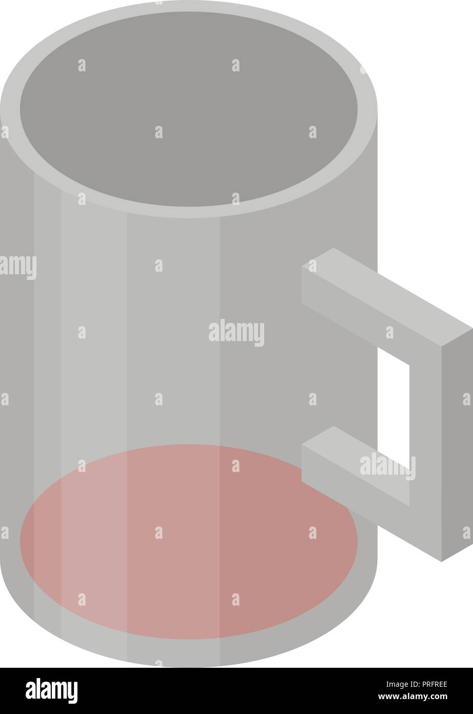 Wine mug icon, isometric style Stock Vector Image & Art - Alamy