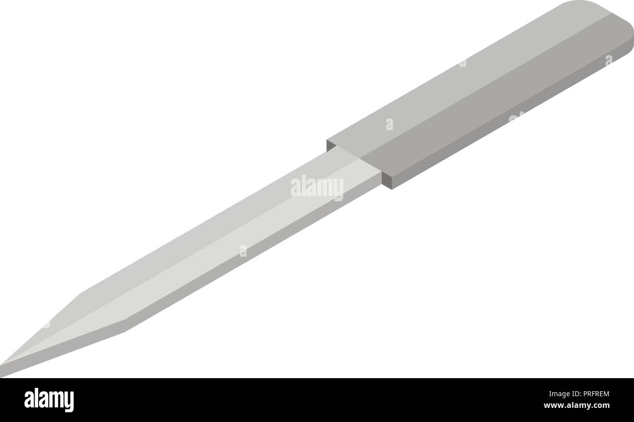 Kitchen knife icon, isometric style Stock Vector Image & Art - Alamy