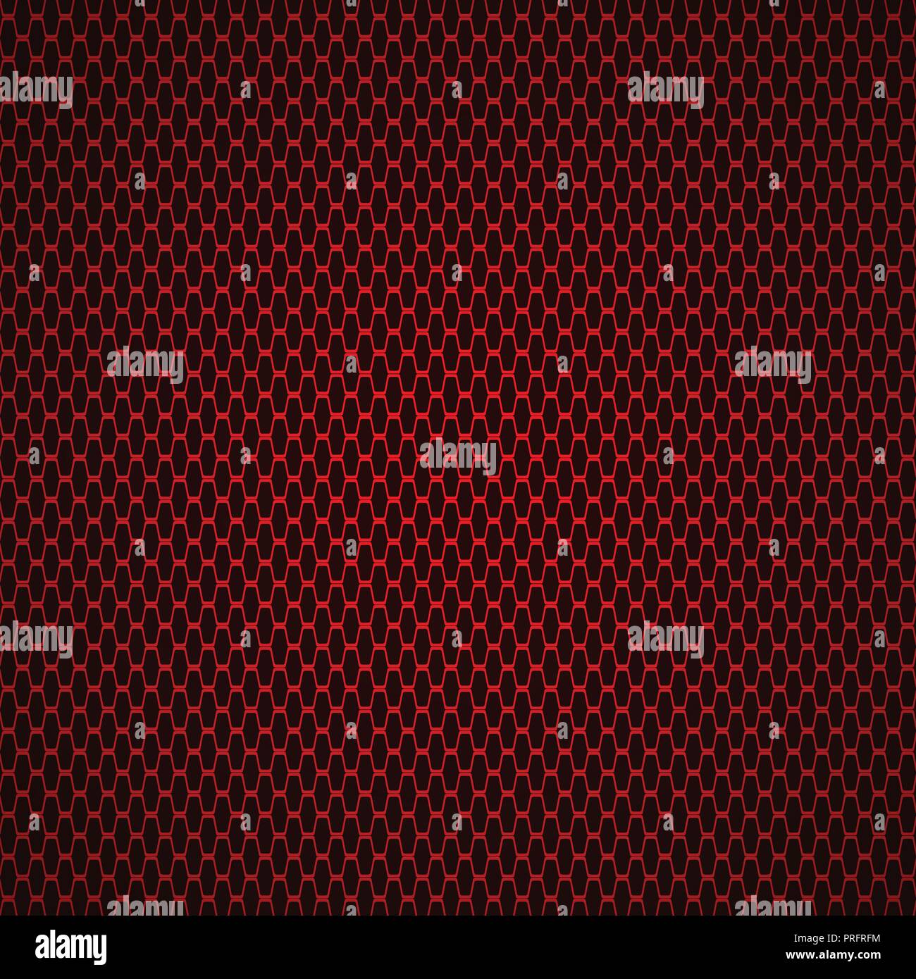 vector illustration of red carbon fiber seamless background Stock ...