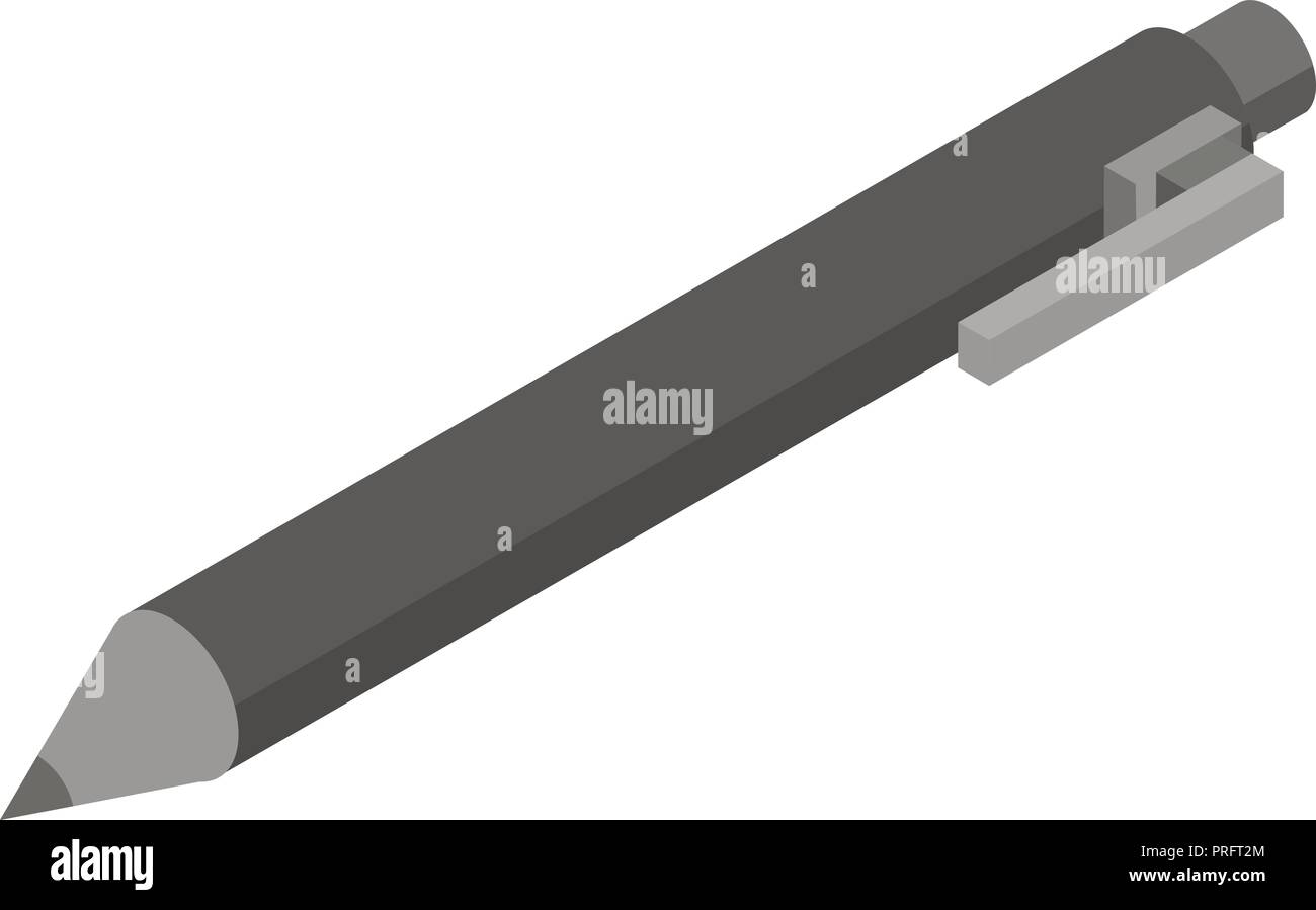 Office pen icon, isometric style Stock Vector Image & Art - Alamy