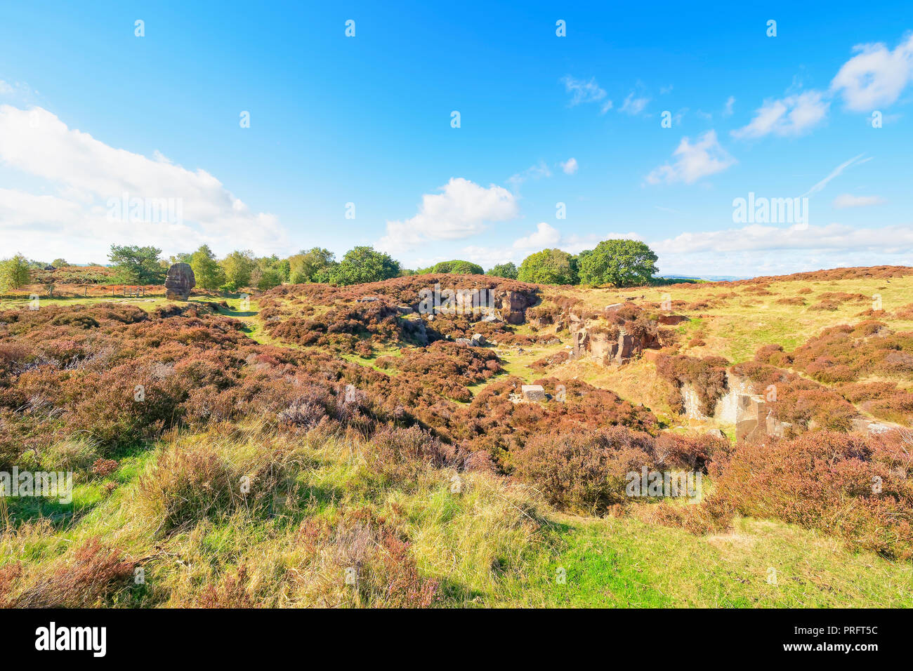 Derbyshire england summer quarry hi-res stock photography and images ...