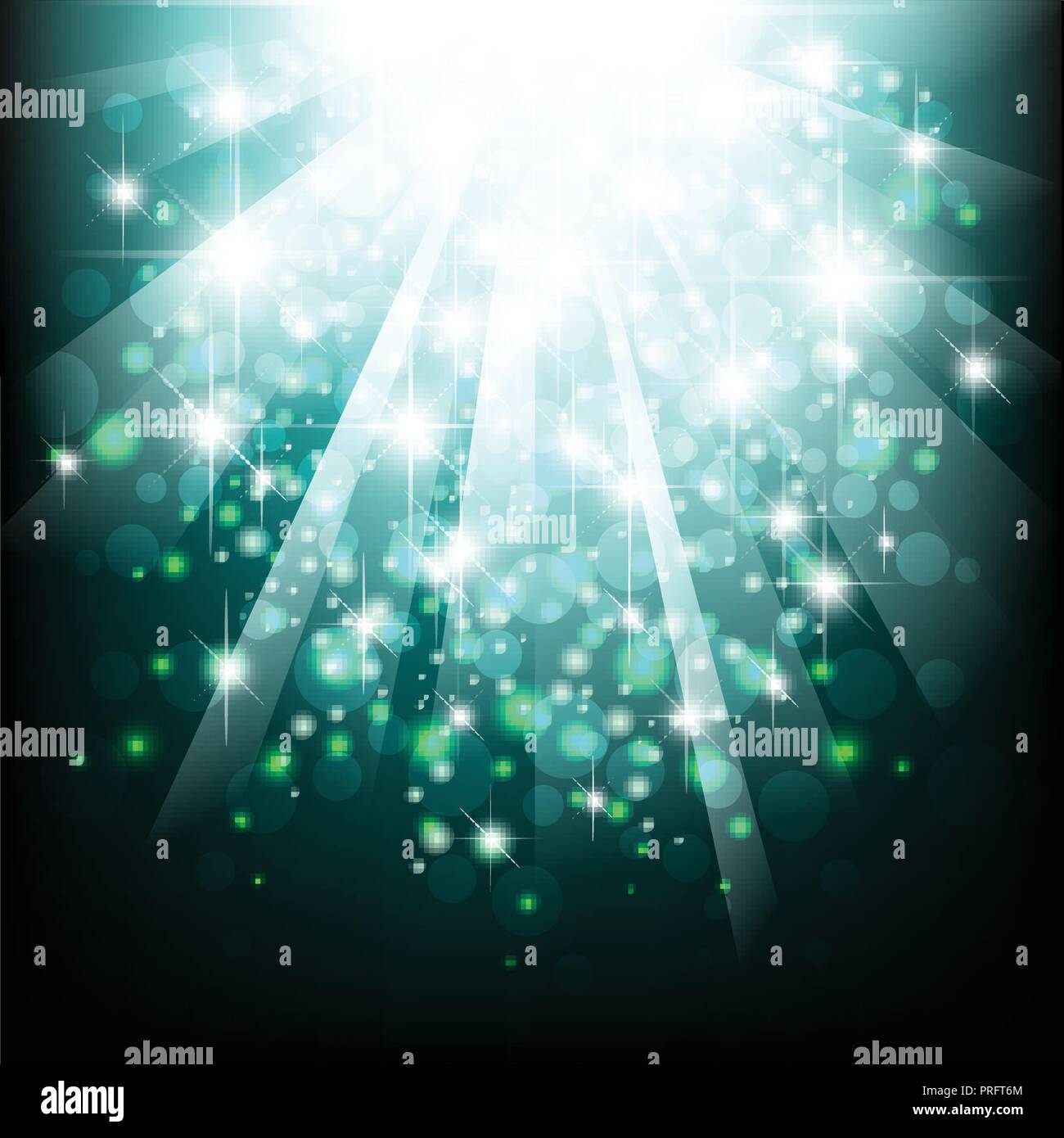 Glowing blue orange light Stock Vector Images - Alamy