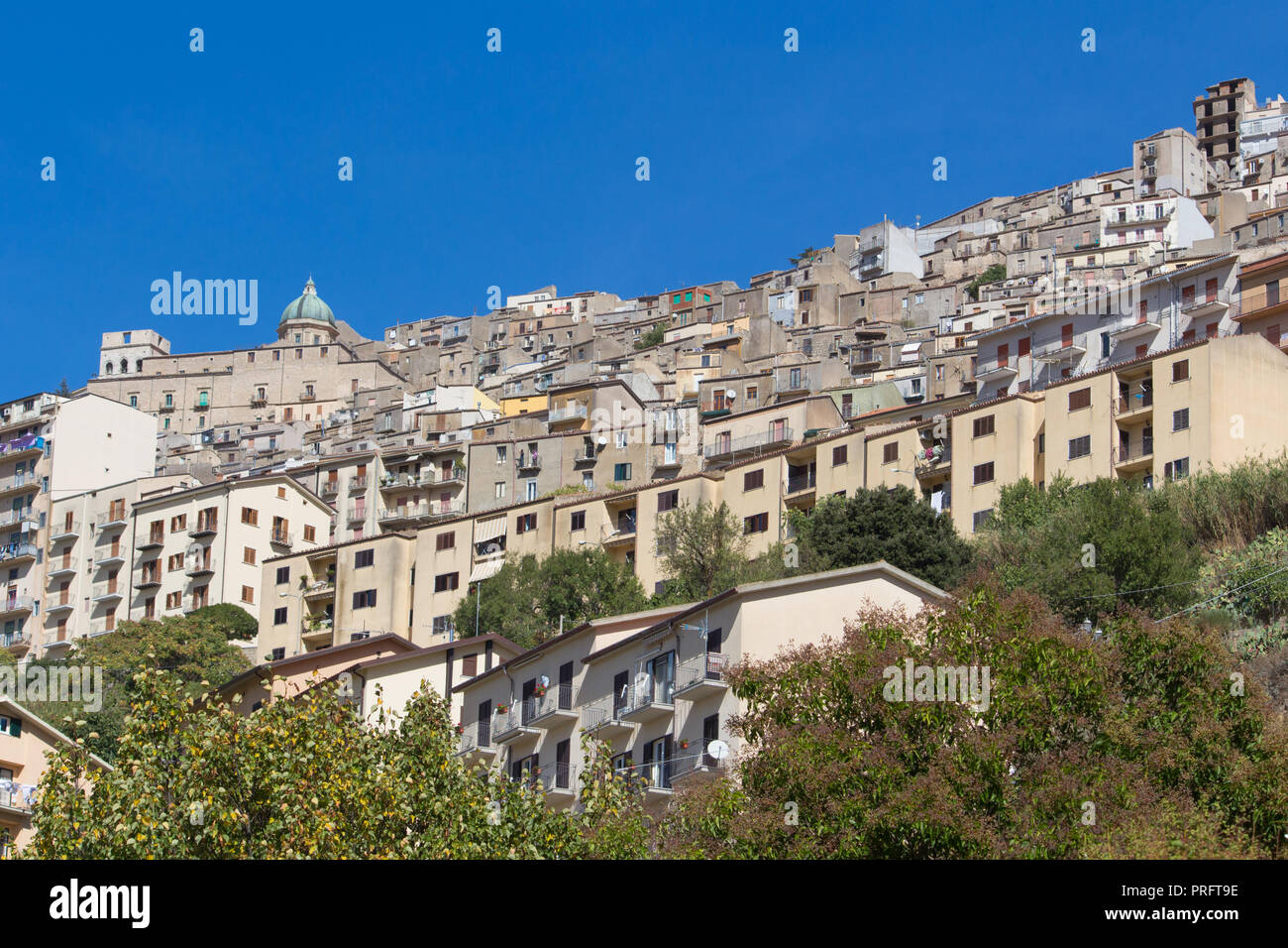 Gangi, old village of Sicily Stock Photo - Alamy
