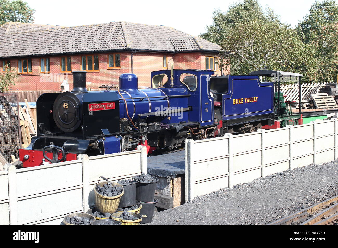 Bure Valley Railway Stock Photo - Alamy