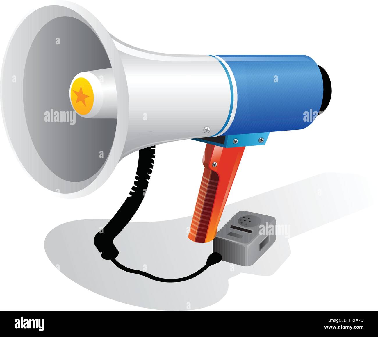 Loudspeaker Or Megaphone Icon Isolated On White Background Vector