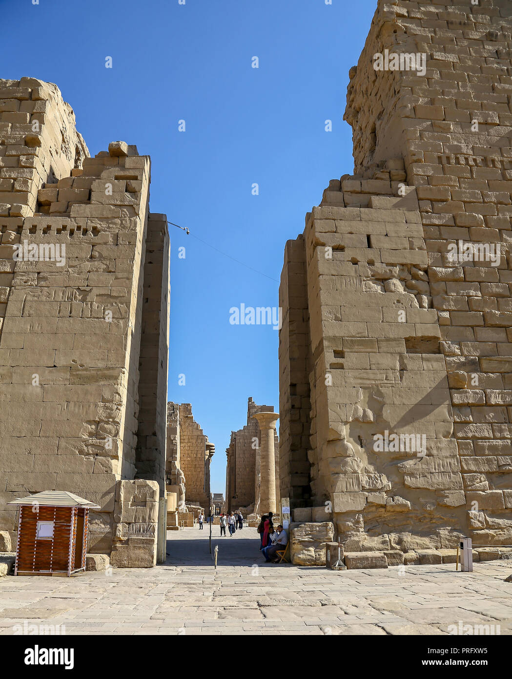 First pylon luxor temple hi-res stock photography and images - Alamy