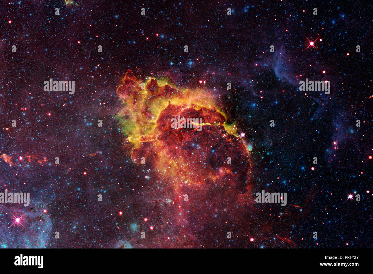 Amazing nebula in deep space. Elements of this image furnished by NASA ...