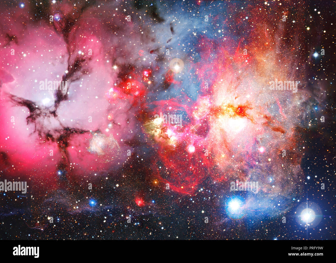 Bright galaxy hi-res stock photography and images - Alamy