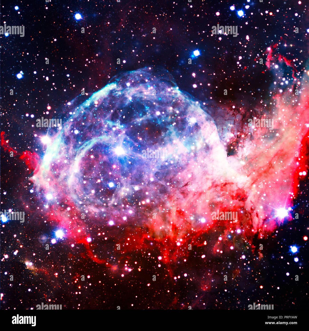 Amazing nebula in deep space. Elements of this image furnished by NASA ...