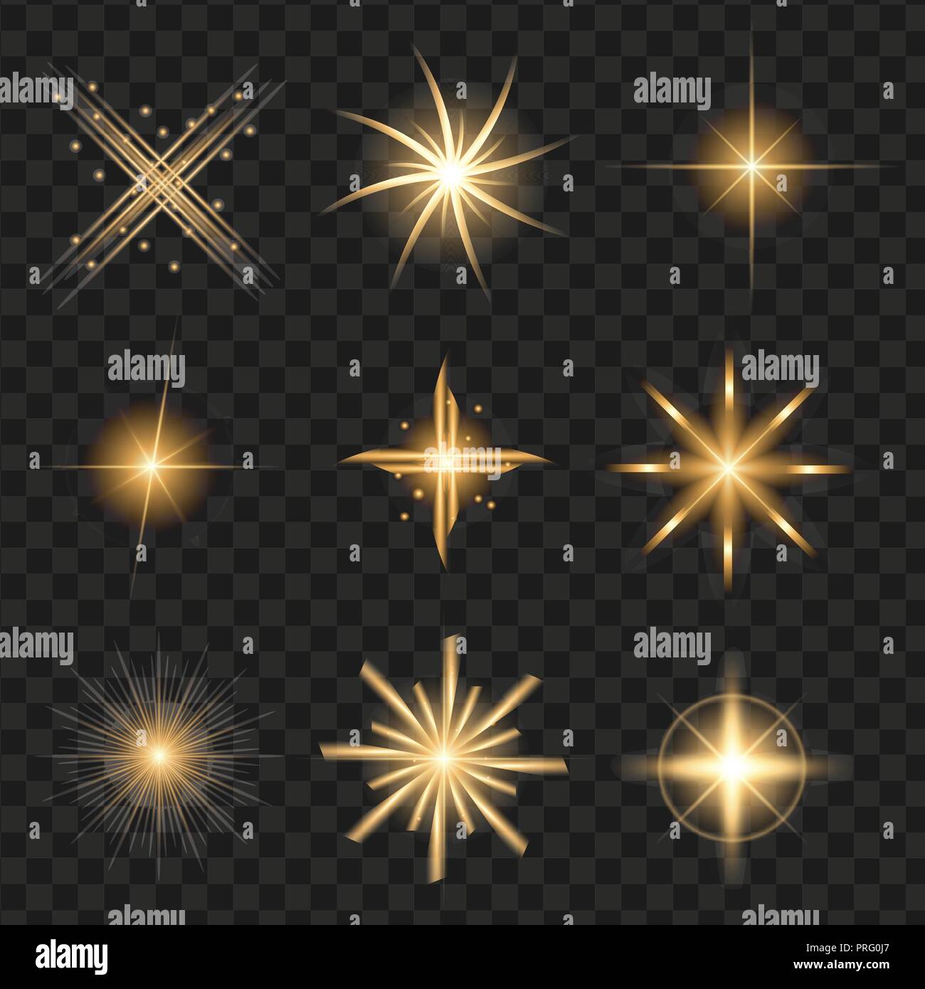 Yellow twinkling background Stock Vector Images - Alamy