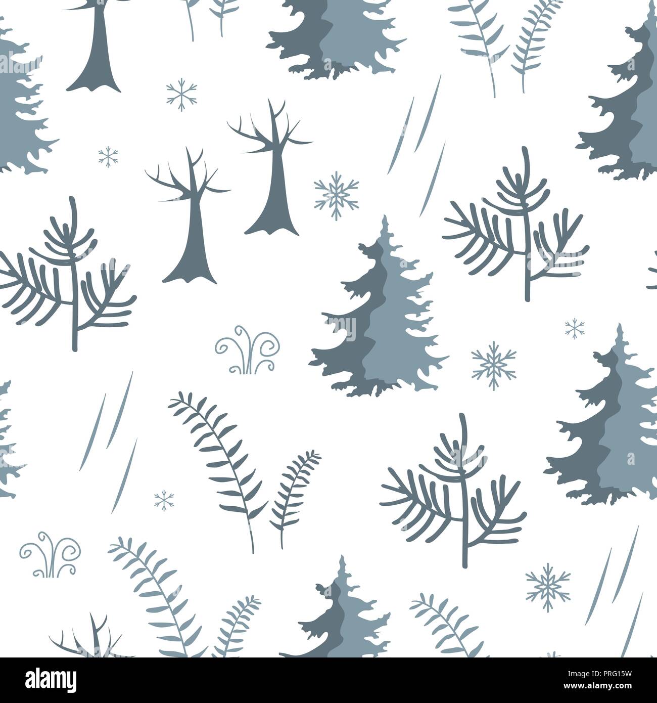 Seamless forest hi-res stock photography and images - Alamy