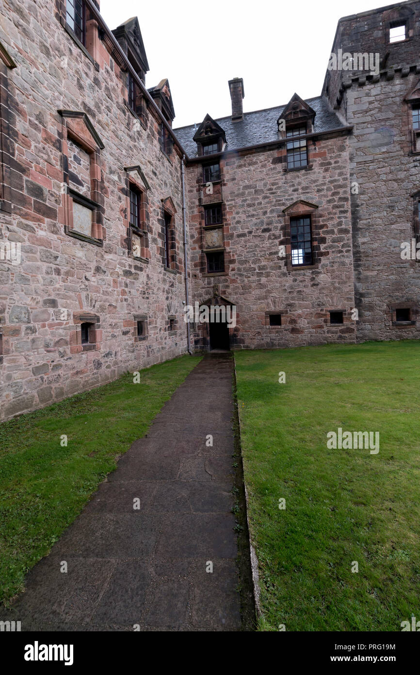 Port Glasgow Scotland Landmark Buildings & River Clyde Coast Stock ...