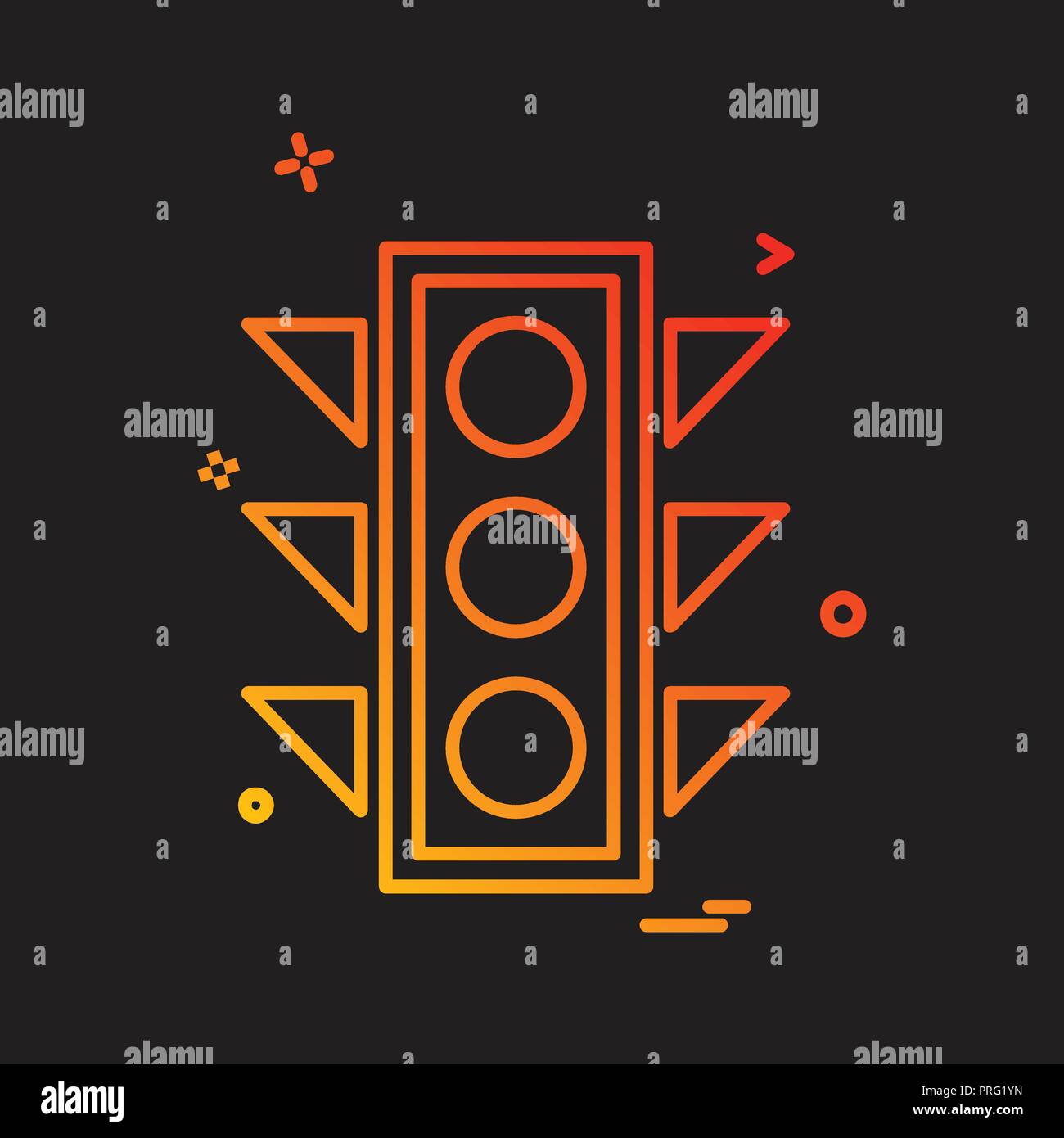 Traffic signals icon design vector Stock Vector Image & Art - Alamy