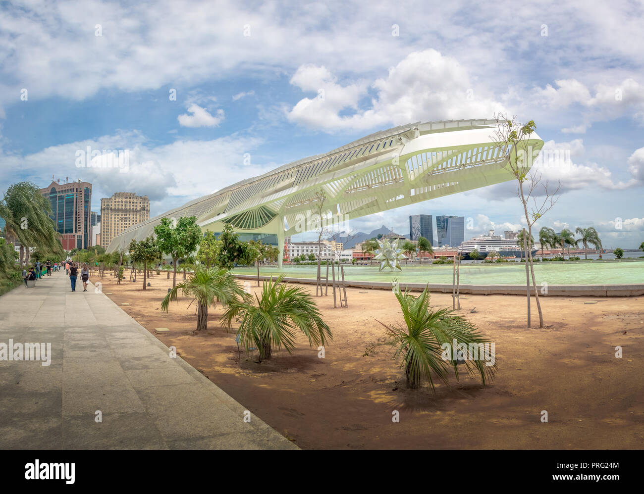 Museum of Tomorrow (Museu do Amanha) - Rio de Janeiro, Brazil Stock ...