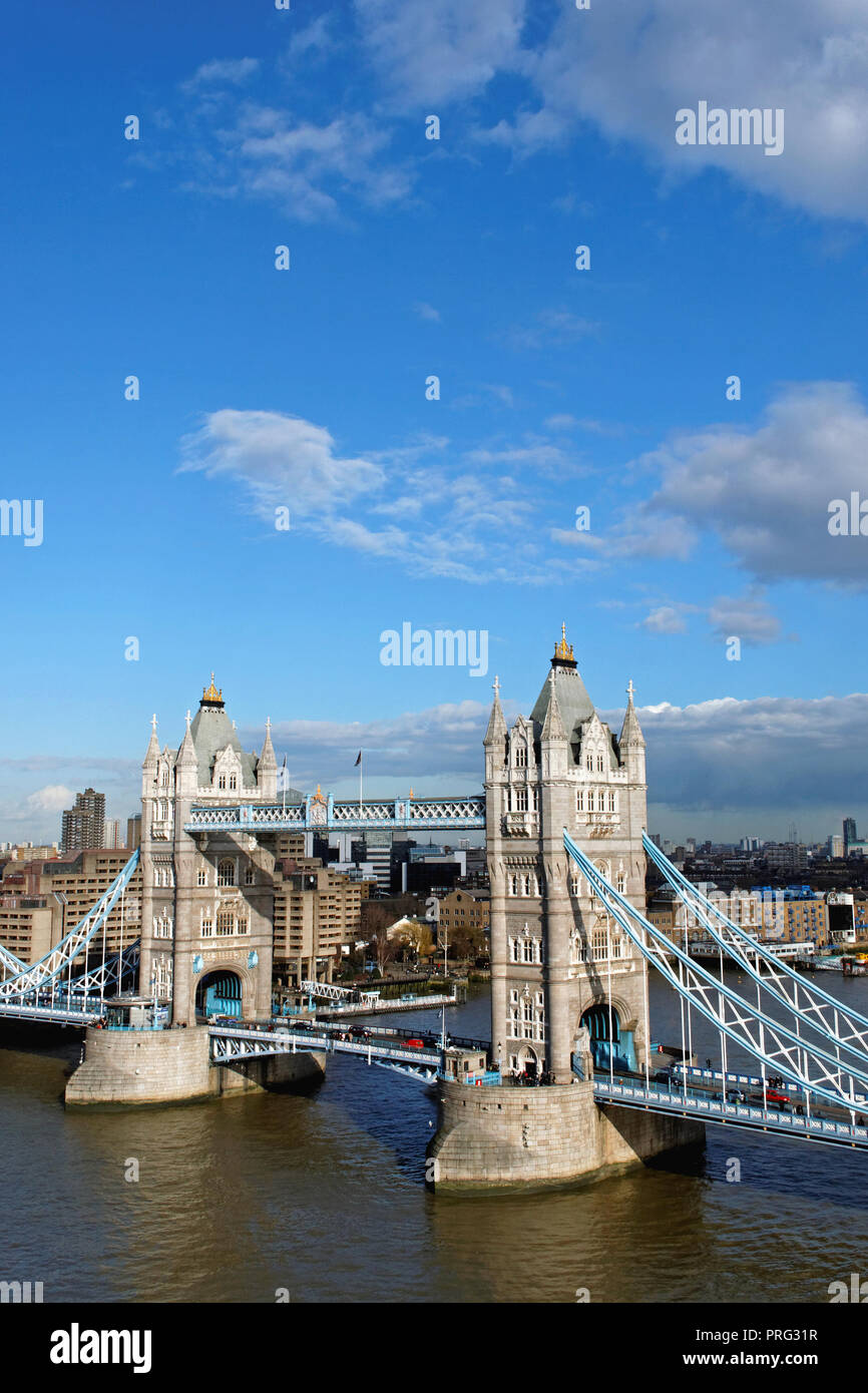 Iconic landmark Tower Bridge in London Stock Photo - Alamy
