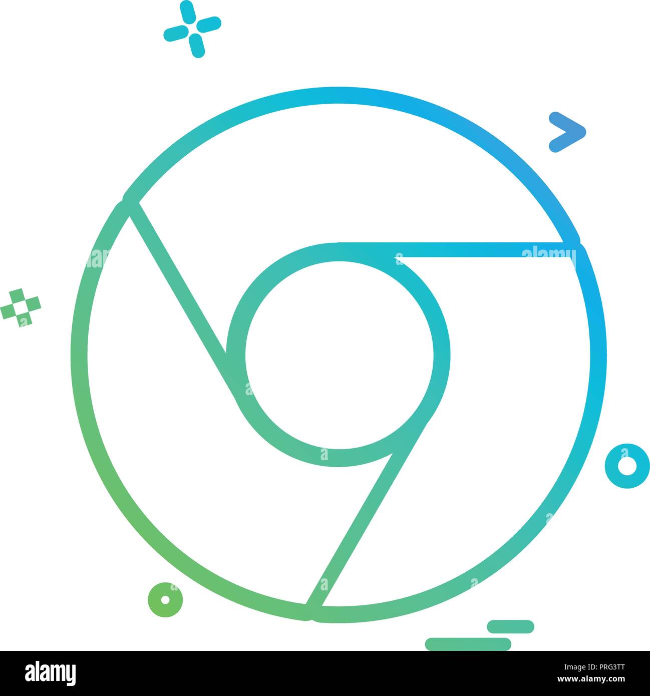 Google chrome logo vector hi-res stock photography and images - Alamy