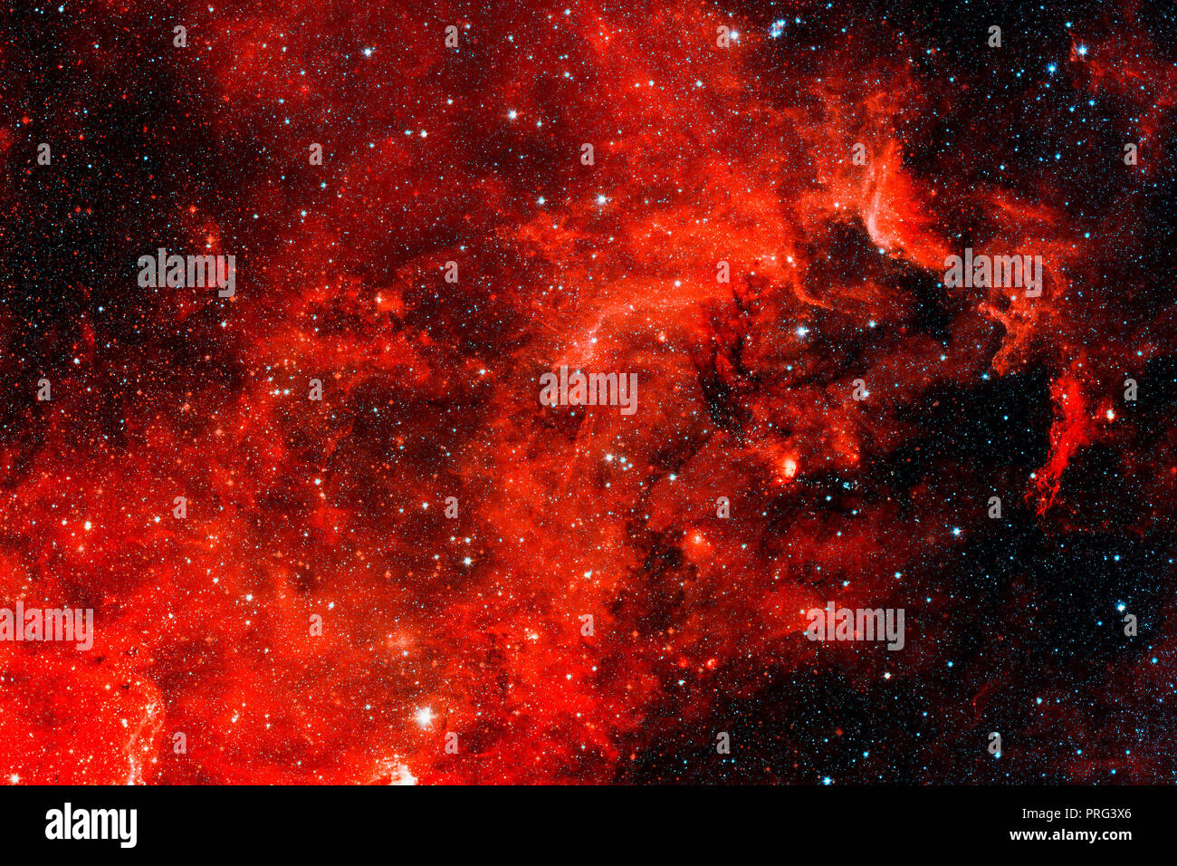 Red galaxy. Elements of this image furnished by NASA Stock Photo - Alamy