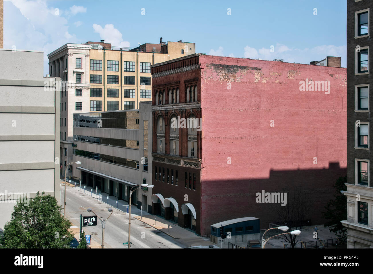 Olive Street, Downtown St. Louis, Missouri, USA Stock Photo - Alamy