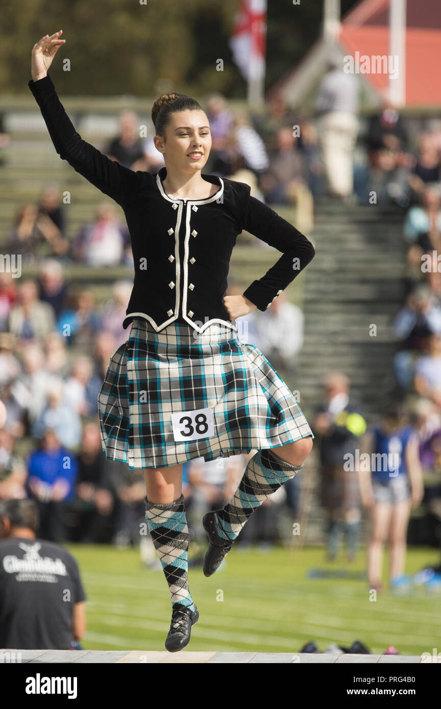 Members of the Royal family attend the annual Braemar Gathering to ...