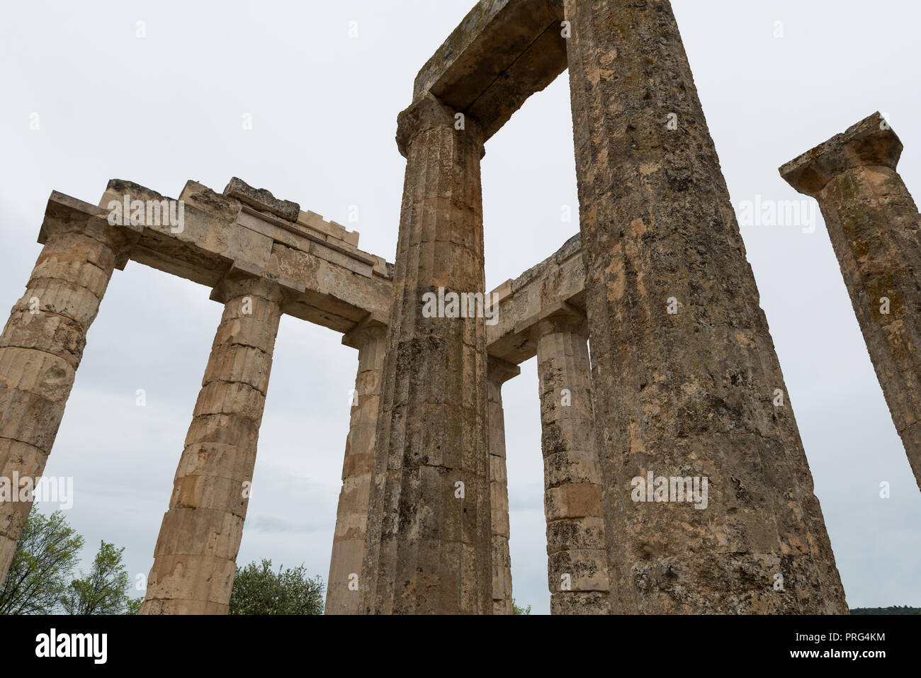 Nemea ancient site in Greece, Europe Stock Photo - Alamy