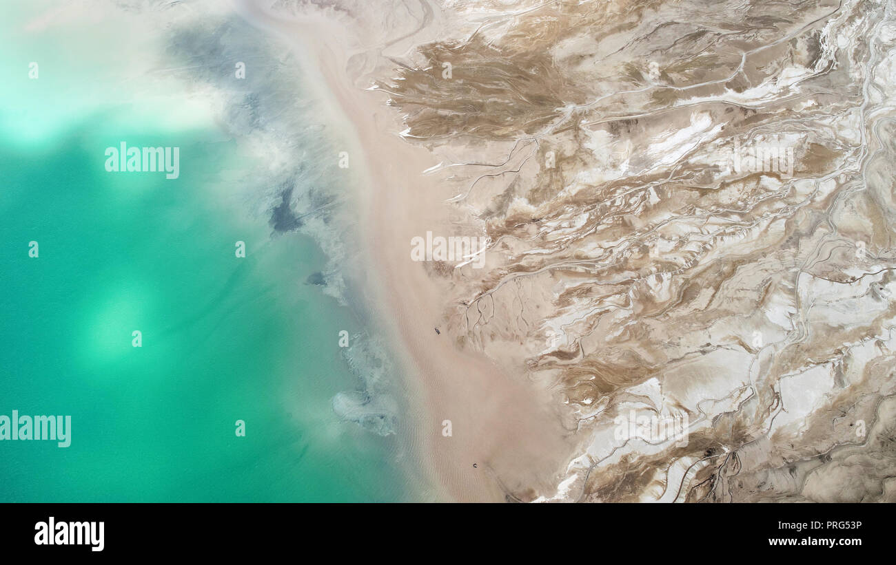 Aerial landscape from the drone Stock Photo - Alamy