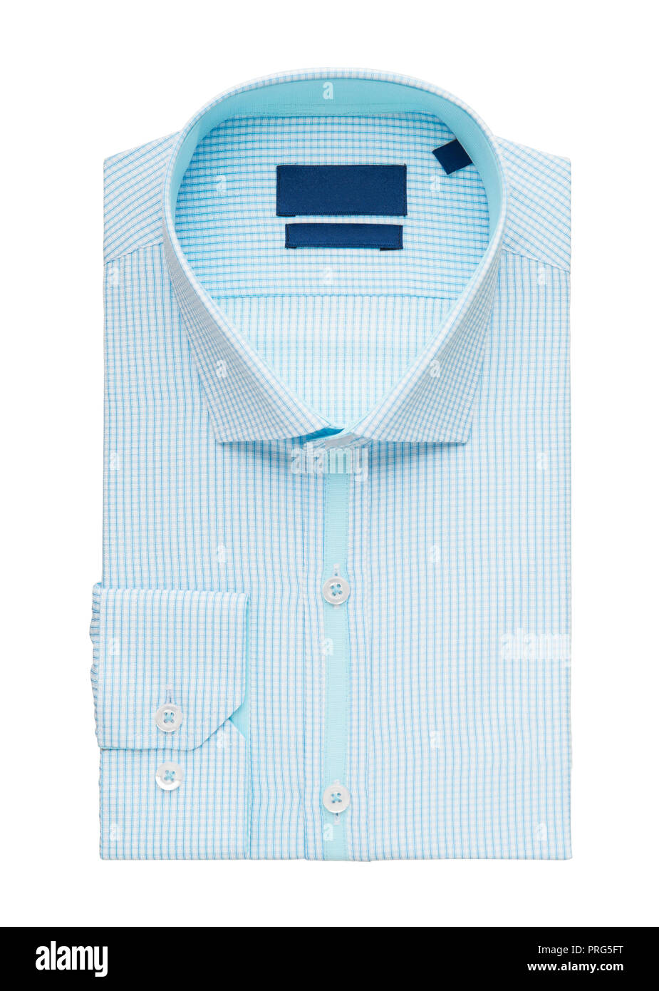 folded shirt on white background, top view Stock Photo - Alamy