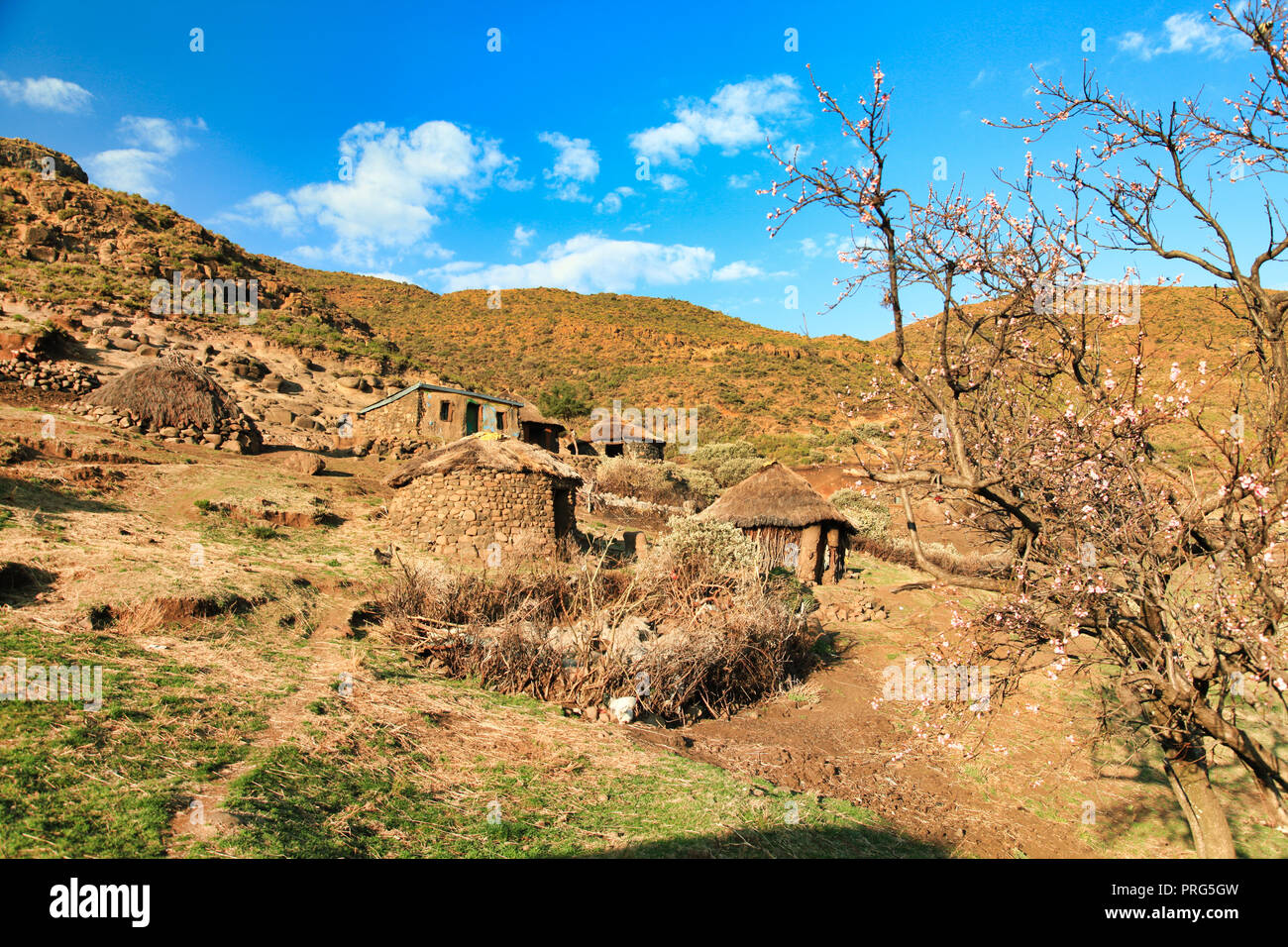 Lesotho africa african building hi-res stock photography and images - Alamy
