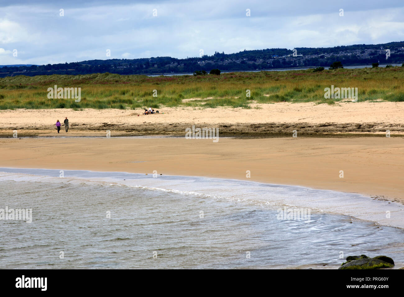 Dornoch Beach, Dornoch, Scotland, Highlands, United Kingdom Stock Photo ...