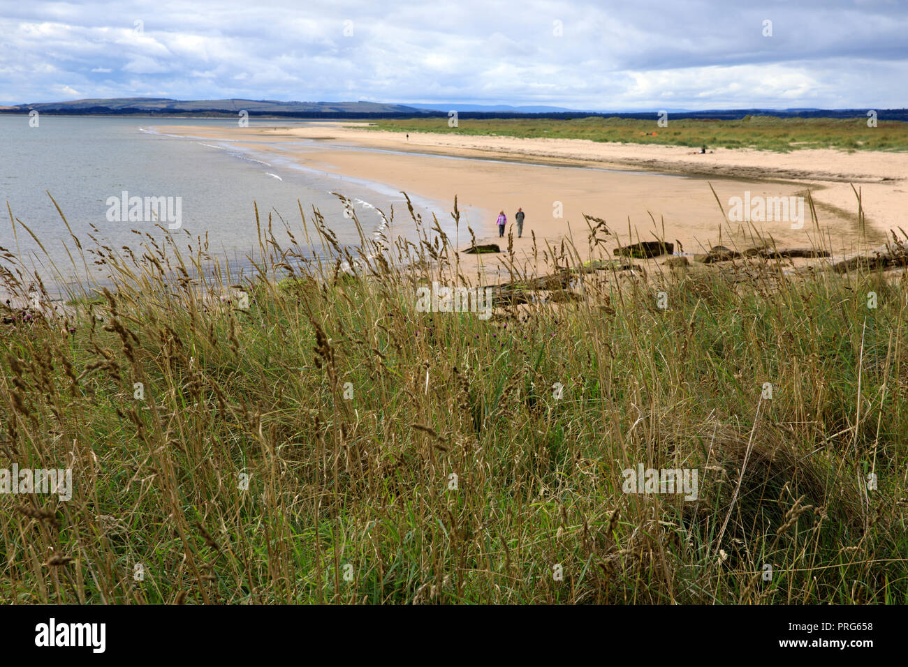 Dornoch Beach, Dornoch, Scotland, Highlands, United Kingdom Stock Photo ...