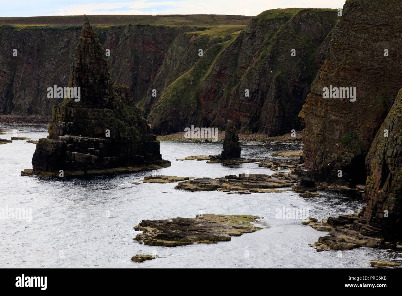 The Duncansby stacks, duncansby head, Scotland, Highlands, United ...