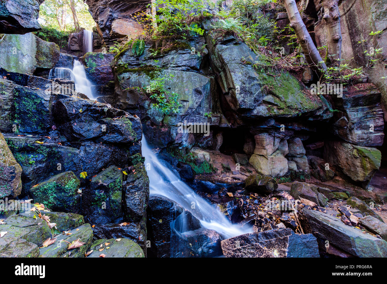 Matlock waterfalls hi-res stock photography and images - Alamy