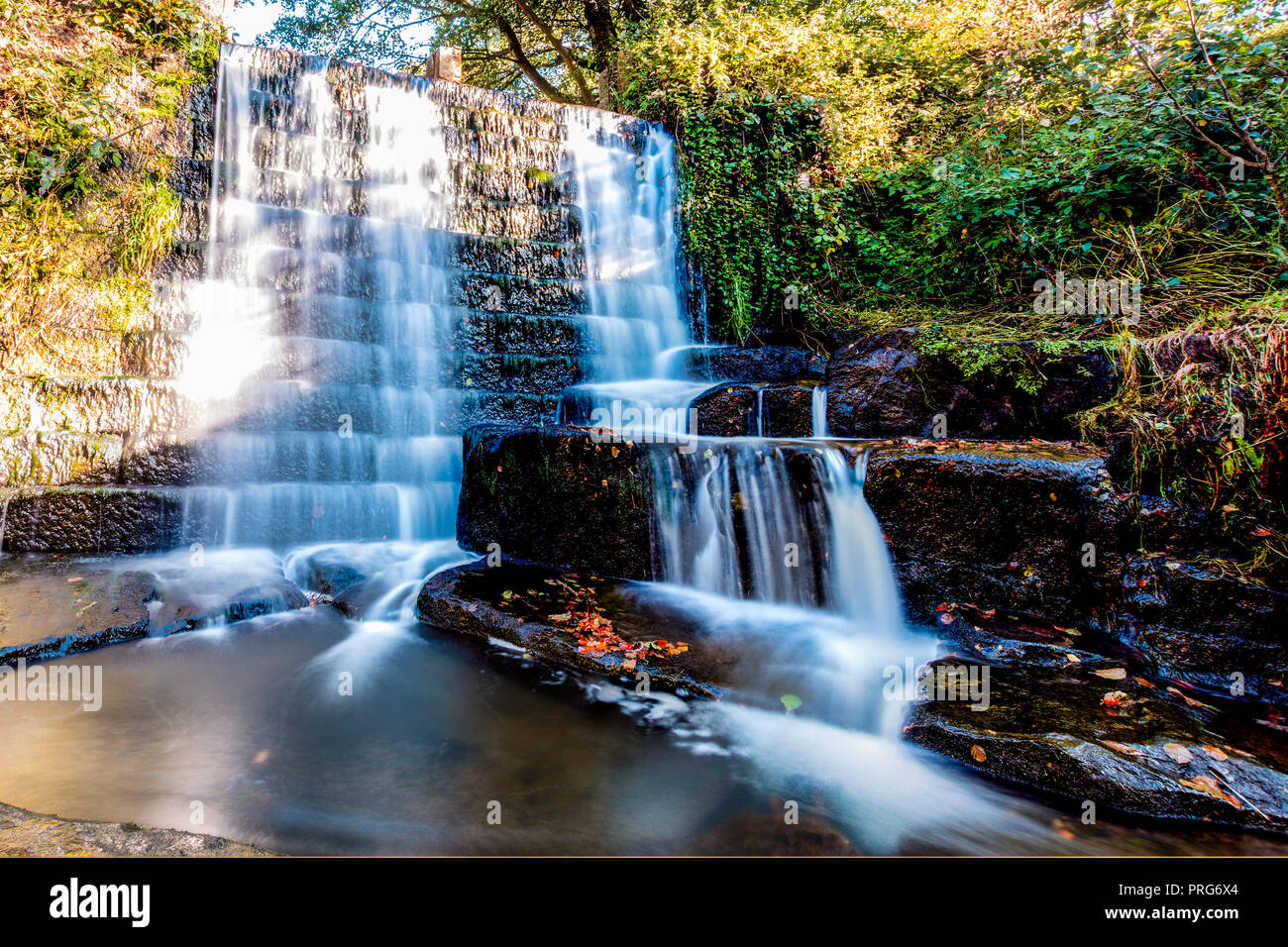 Matlock waterfall hi-res stock photography and images - Alamy